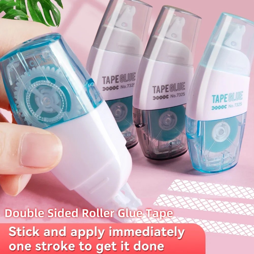 Jual Double Sided Adhesive Roller Dots Tape Refill Glue 6mm*8m ...