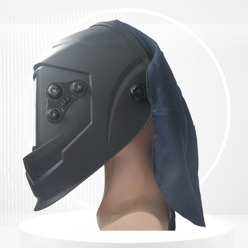 Jual Welding Cap Head Wrap Anti-Burn Welding Helmet Cover Welding ...