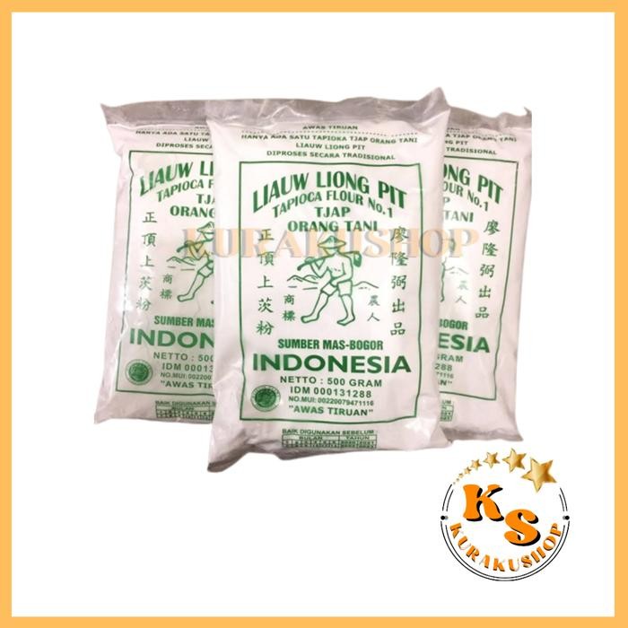 Jual instanChatsaja- Tepung Tapioka Liauw Liong Pit 1/2 Kg / Sagu Tani ...