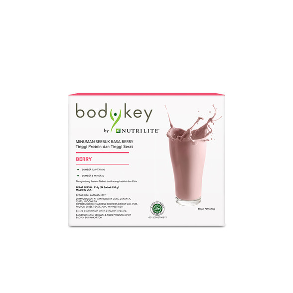 Jual NUTRILITE BODYKEY BERRY FLAVOUR AMWAY ORIGINAL 14 BKS | Shopee ...