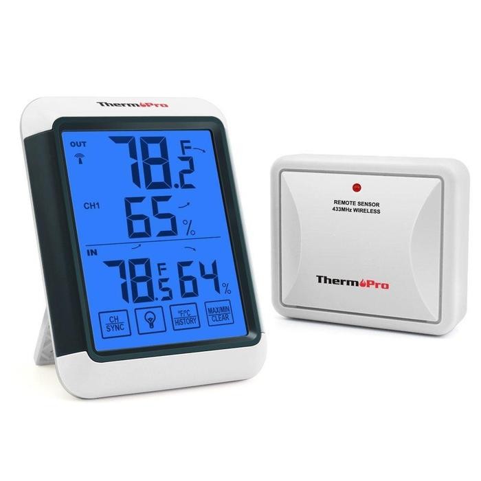 Jual Thermopro Tp-65 Hygrometer Thermometer Humidity Tp65S Tp65 Tp-65S ...