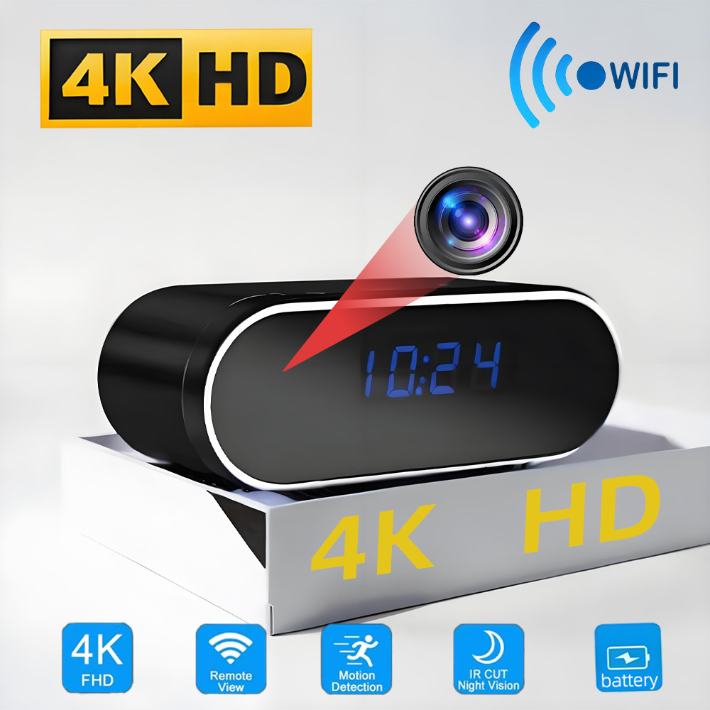 Jual New 4K HD WiFi wireless mini camera, supporting remote viewing ...