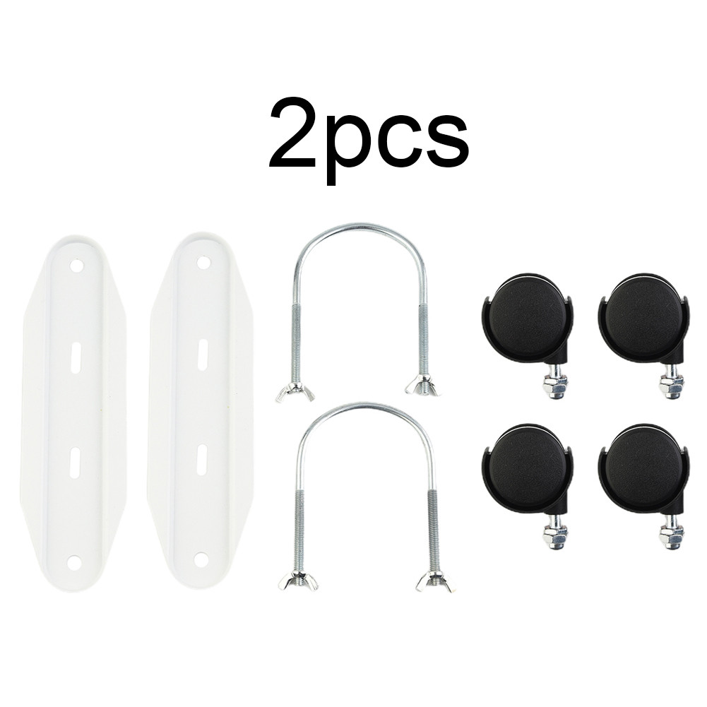 Jual 2pcs Casters Stand Electric Heater Caster Bracket For Heater Spare ...