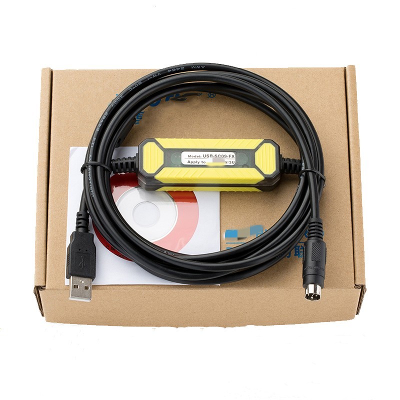 Jual Terbaik USB-SC09-FX For Mitsubishi PLC Programming Cable FX0N FX1N ...