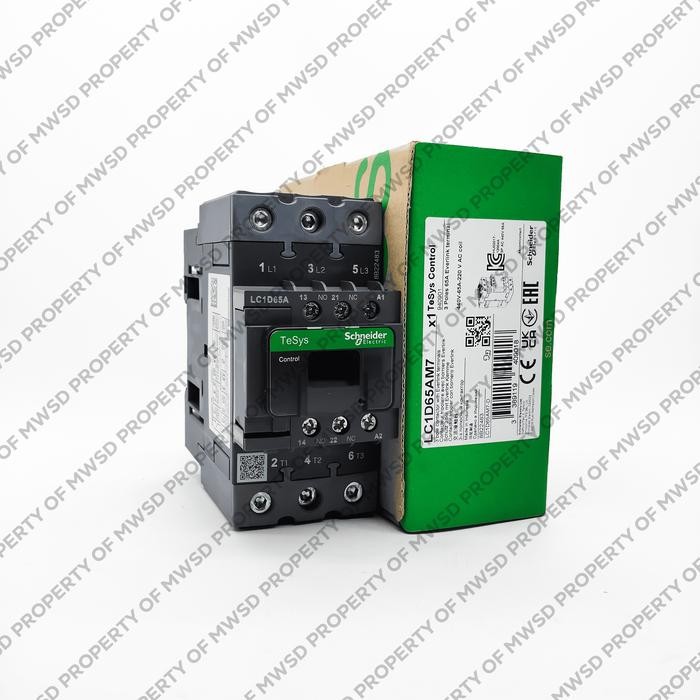 Jual Ready SCHNEIDER CONTACTOR 3P 65A 1NO 1NC AC3 30KW EVERLINK ...