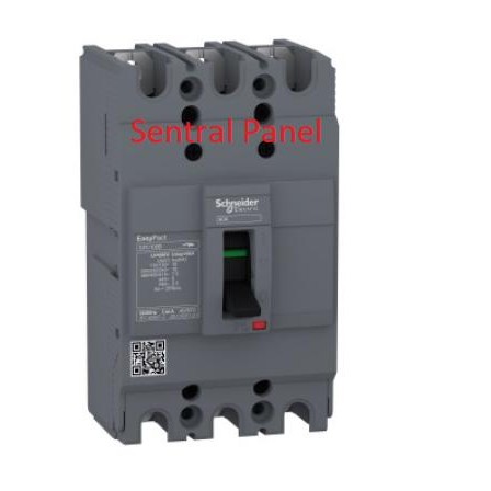 Jual Mccb Schneider Nfb Breaker Ezc 100B / Ezc100B 3P 60A 60 A 7.5Ka | Shopee Indonesia