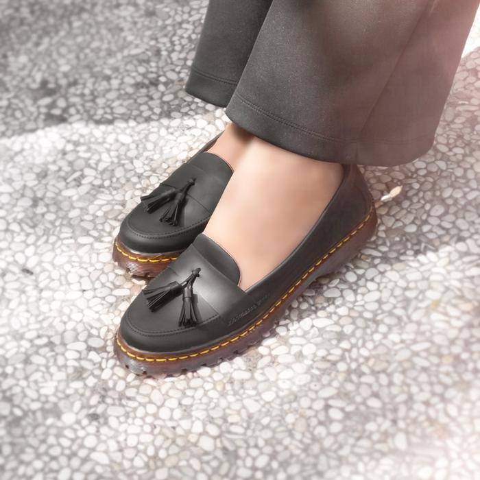 Jual Pilihan- Arme Docmart Black And Dark Brown - Ellesis Sepatu Flat ...