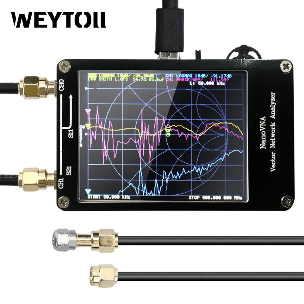 Jual Nano VNA-F V2 LCD Display Vector Network Analyzer 4.3 Inch IPS ...