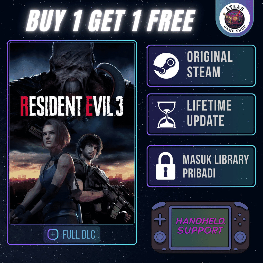 Jual Resident Evil 3 PC Steam Game Original RE3 | Shopee Indonesia