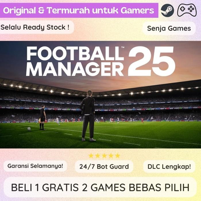 Jual Pilihan- Football Manager 2025 / Fm 25 / Fm 2025 + In-Game Editor ...