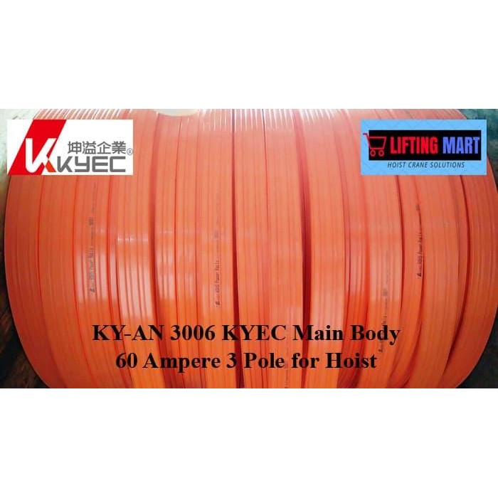 Jual Konductor, Ky-An 3006 Kyec Main Body 60 Ampere 3 Pole For Hoist ...