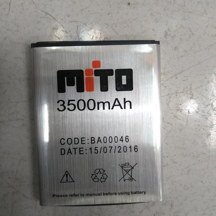 Jual Ready BATERAI MITO A50 MITO FANTSY ( BA00046 ) ORIGINAL/BATRE ...