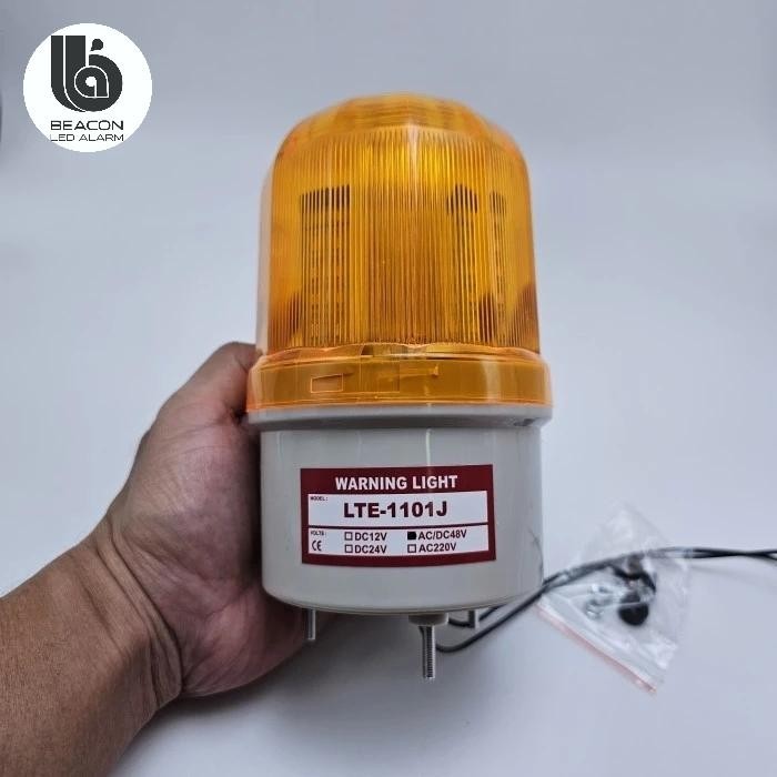 Jual Lte-1101J Led Dc 48V. Lampu Blitz Led With Buzzer/Sirene/Alarm ...