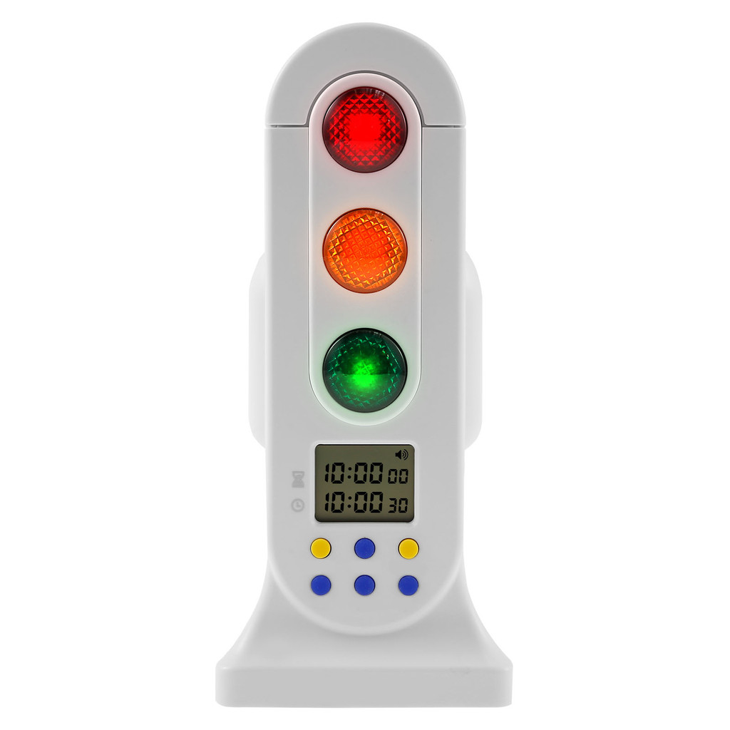 Jual Traffic Light Digital Timer Alarm clock Visual Audio kitchen timer ...