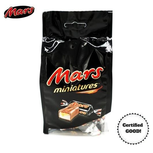 Jual ORIGINAL! Cokelat MARS Miniatures 220gram isi 22 pcs asal Eropa ...