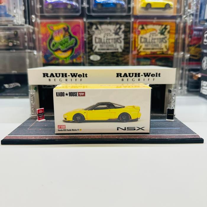 Jual Pilihan- Mini Gt X Kaido House Khmg108 Honda Nsx Yellow Kaido ...