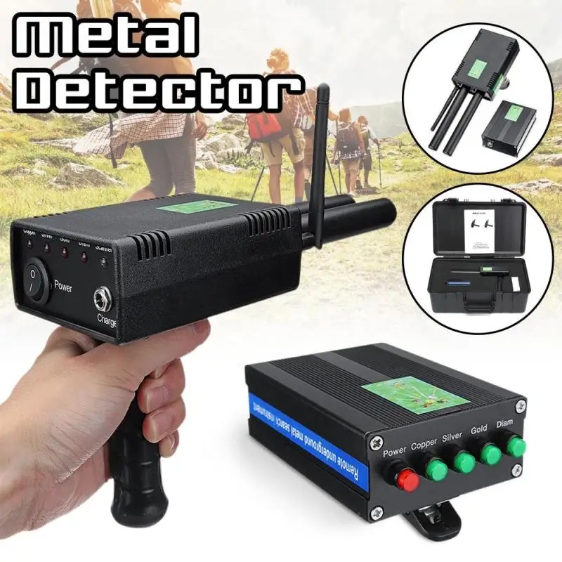 Jual NEW AKS Plus Portable Underground Metal Detector Remote ...