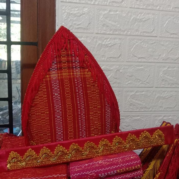 Jual e73c- Paket 2 Topi Dewasa Dan Sortali Batak Ikat Kepala Dewasa ...