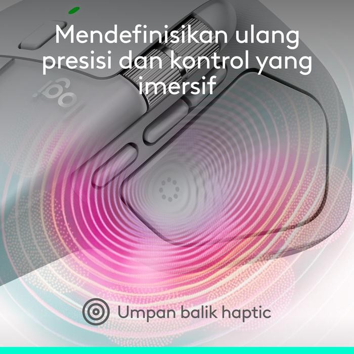 Jual Logitech MX Master 4 Mouse Wireless Ergonomis Bluetooth USB-C ...
