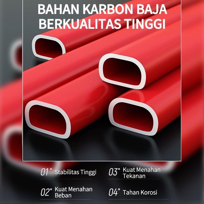 Jual 46 Step Tangga Rumah Lipat Tangga Besi Lipat Household Steel Lr ...