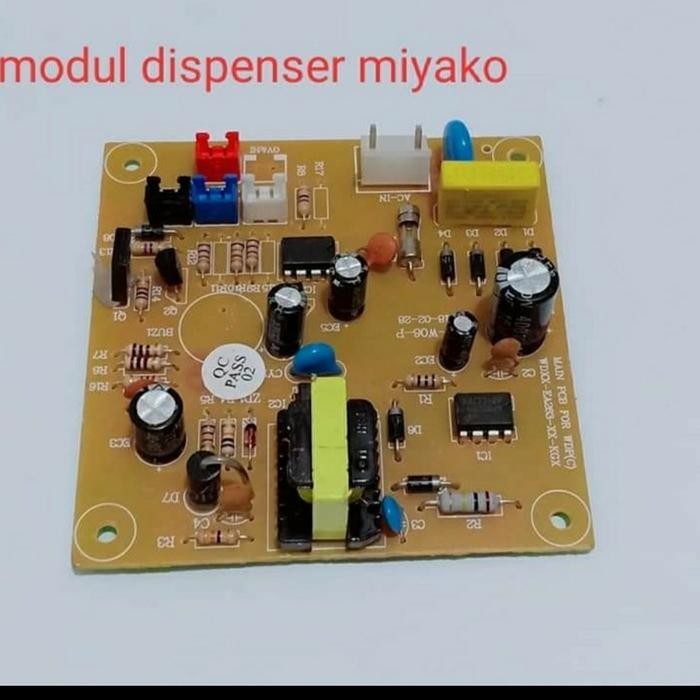 Jual MODUL PCB DISPENSER GALON BAWAH MIYAKO WDP 200 DAN WDP 300 ...