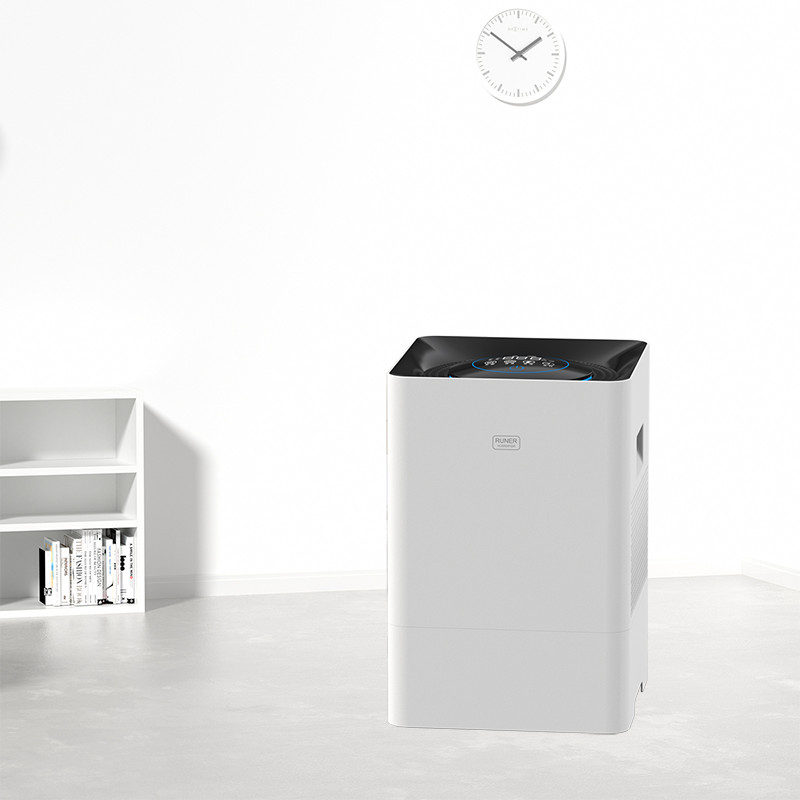 Jual RUNAL OEM Smart Tuya Bedroom Water Based Hepa 13 Filter Air ...