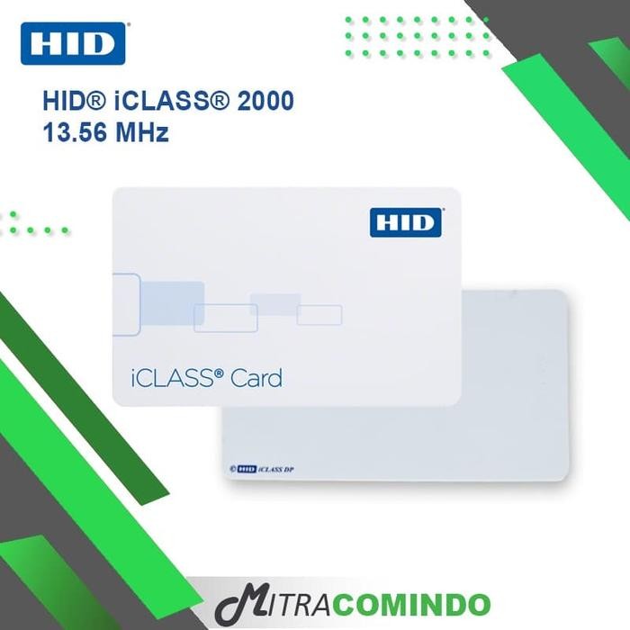 Jual Kartu Akses Hid Iclass 2000 Smart Card | Shopee Indonesia