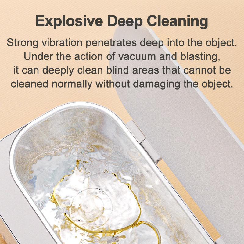 Jual 18W Portable Ultrasonic Cleaner Dental Ultra Sonic Bath High ...