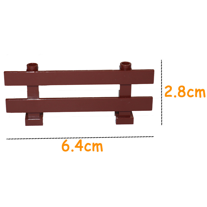 Jual Building Block MOC Part City Accessories Fence Railing Stair ...