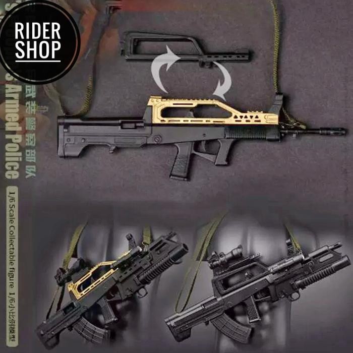Jual Pilihan- Set Skala 1/6 Rifle Weapon Qbz Groza Kitbash Premium ...