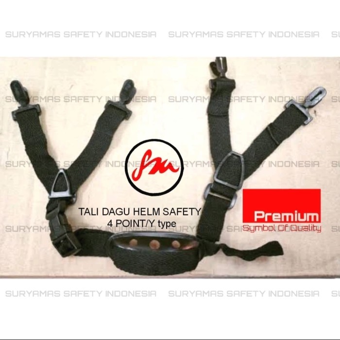 Jual New tali dagu model Y untuk helm proyek/helm safety | Shopee Indonesia