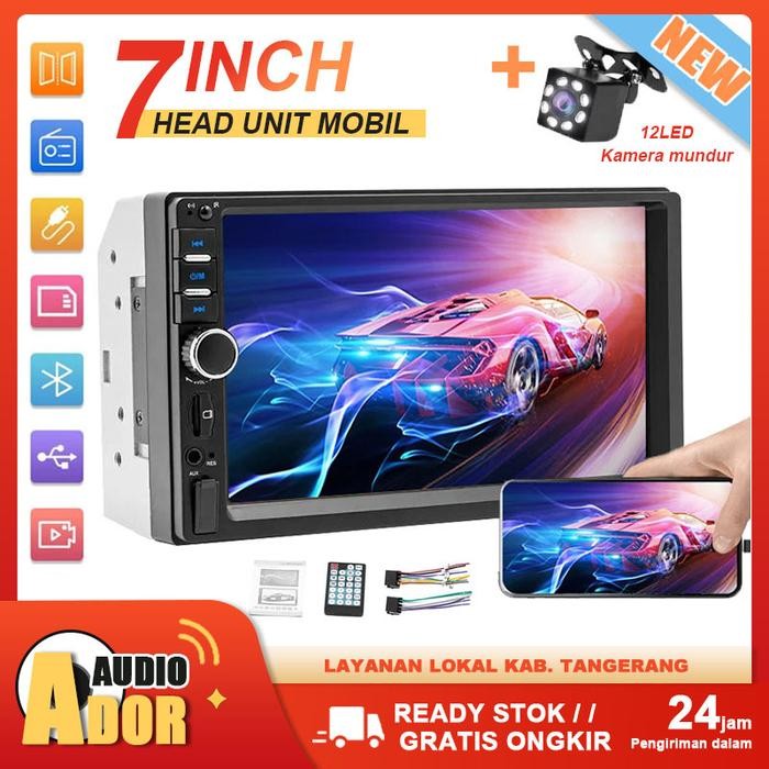 Jual Head Unit Mobil 7 Inch Navigation Bluetooth Hd Mirrorlink Mobil ...