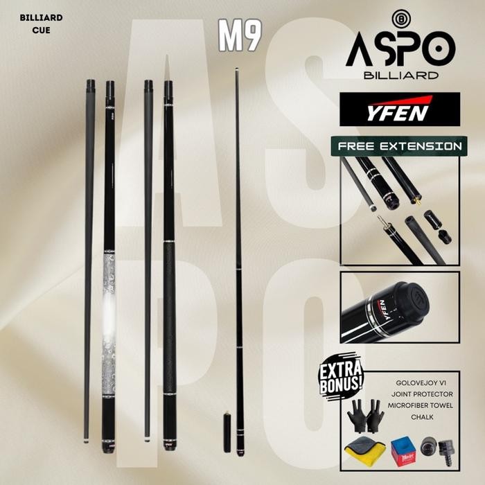 Jual Stick Billiard Carbon Yfen Jianying Carbon Play Cue Jump Break Cue ...