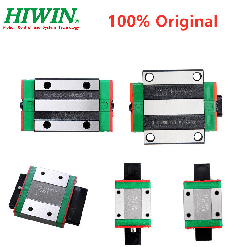 Jual Taiwan HIWIN linear guide block carriage HGH HGW EGH HGL 15 20 25 ...