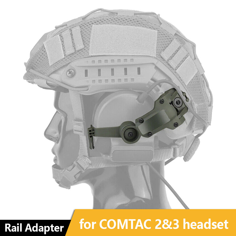 Jual Helmet Rail Adapter For Peltor Comtac 2&3 Airsoft Shooting ...
