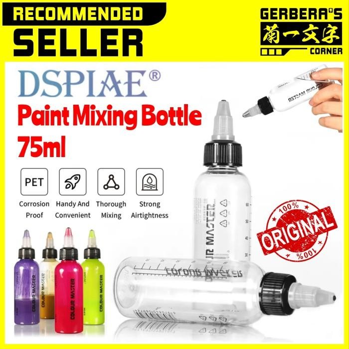 Jual Pilihan- Dspiae Spare Bottle 75Ml Paint Mixing Bottle Botol Kosong ...