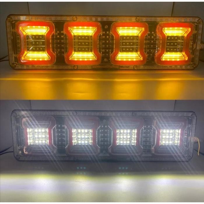 Jual Lampu Rem Sein Belakang Stoplamp Variasi Led Mobil Truck Box ...