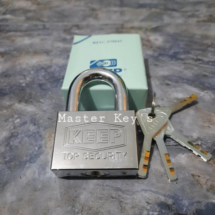 Jual New Gembok KEEP Top Security 50mm Dus Solid Brass | Shopee Indonesia