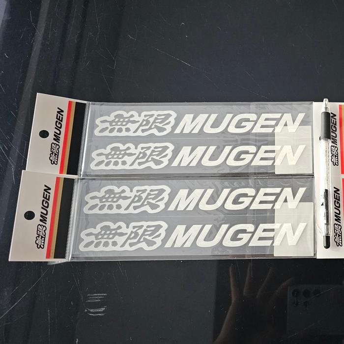 Jual Ready Mugen Power Sticker Set Original made in Japan | Shopee ...