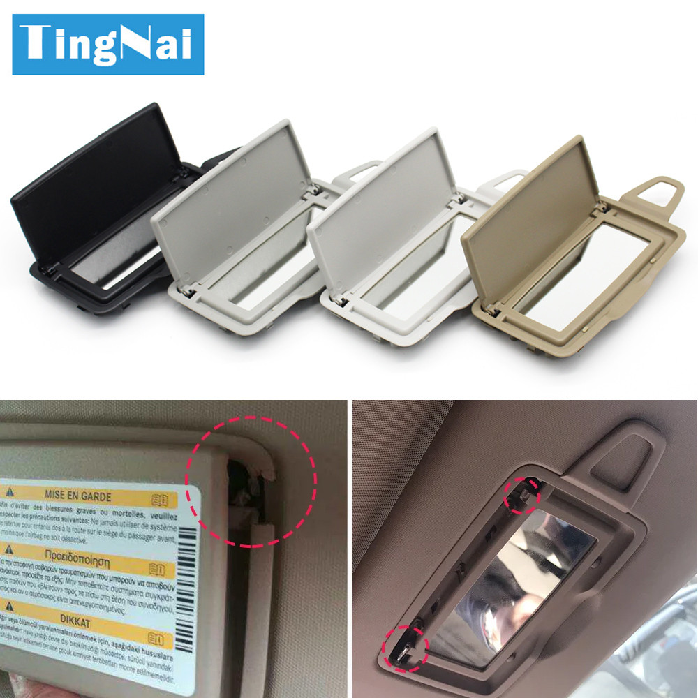 Jual PROMO Car Sun Shade Visor Makeup Cosmetic Mirror Cover For Benz A ...