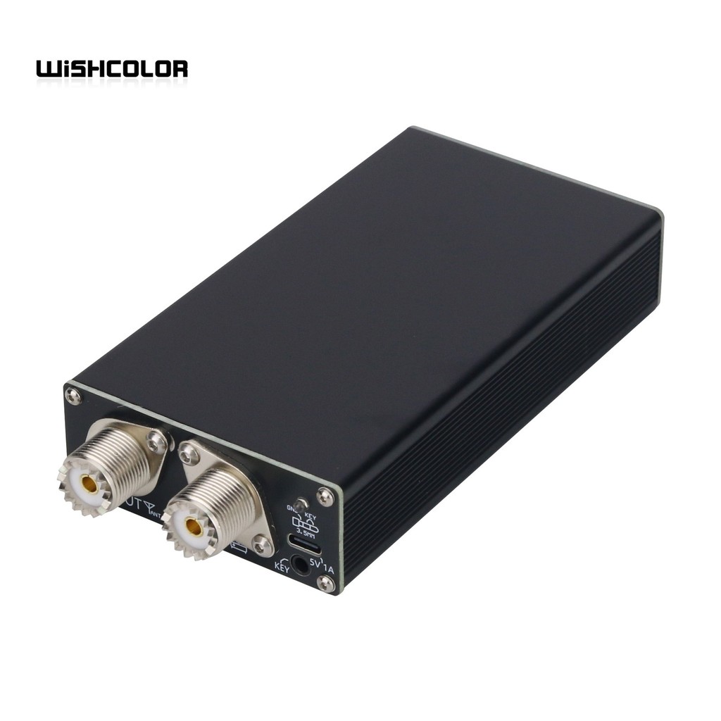 Jual Wishcolor At-100M Pro Universal Antenna Tuner Automatic And Manual ...