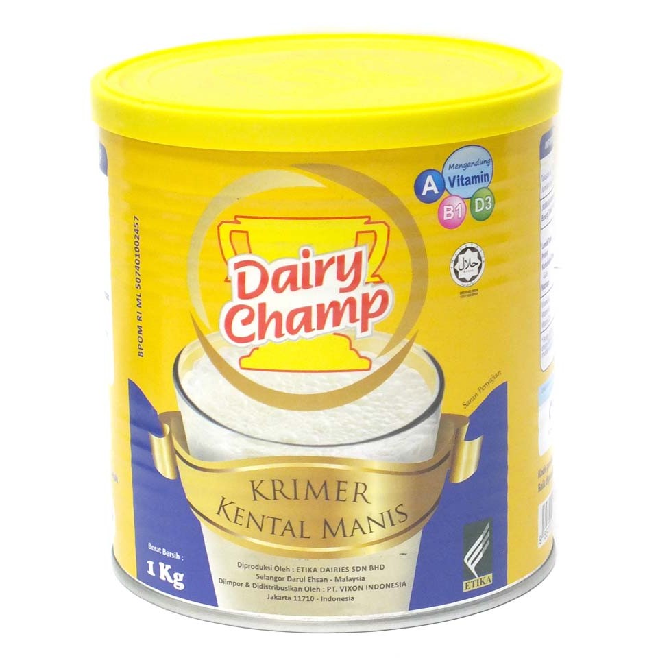 Jual S39725 DAIRY CHAMP SUSU KENTAL MANIS 1KG MAJU BERSAMA (20251203 ...