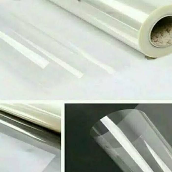 Jual Kaca Film Transparan Bening Clear 100% Tebal 2Mmc L 152Cm X 100 Cm ...