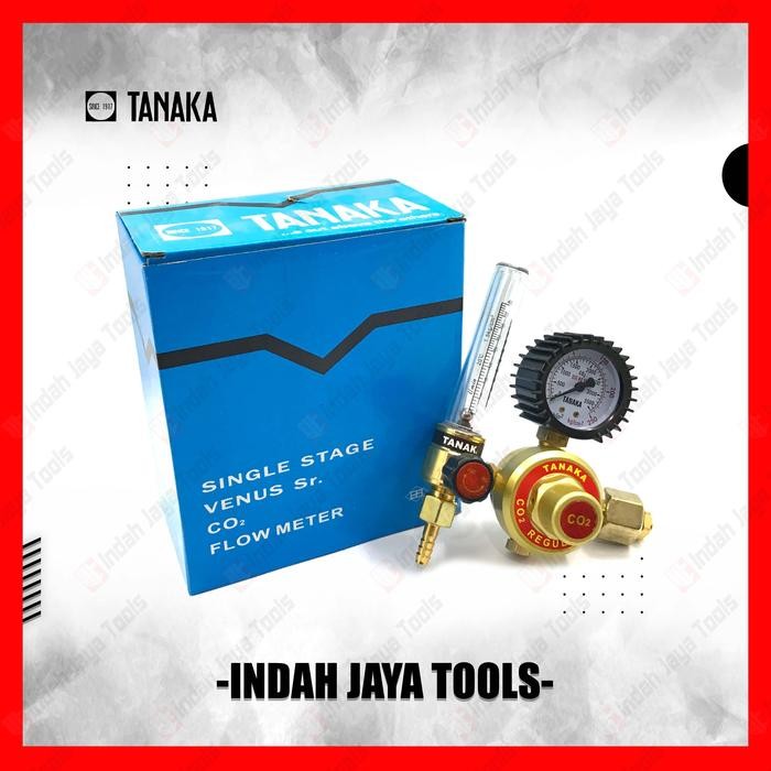 Jual TANAKA Regulator Las CO2 - Tabung Las Co2 Flow Meter Argon Welding ...