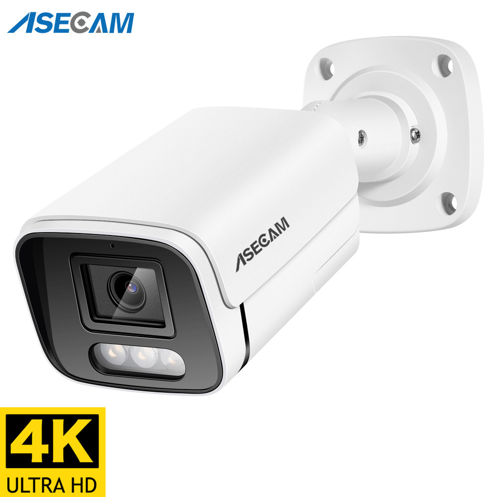 Jual New 4K 8Mp Ip Camera Audio Outdoor Poe H.265 Onvif Metal Bullet ...