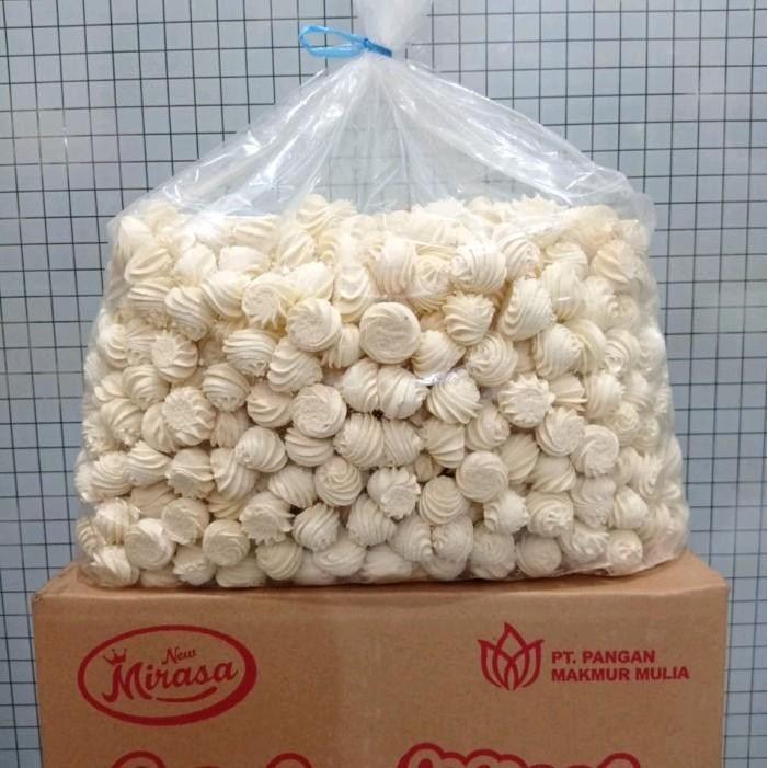 Jual Pilihan- Kue Sagu Susu Mirasa 1Kg Renyah Manis Food Makanan ...