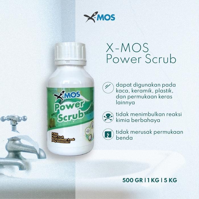 Jual Pilihan- X-Mos Power Scrub - Pembersih Kaca - Keramik - Stainless ...