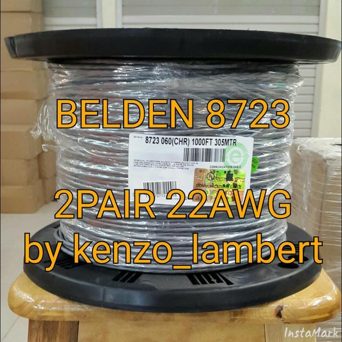Jual Terbatas Kabel Belden 8723 Original / Belden / Kabel Shielded 2 ...