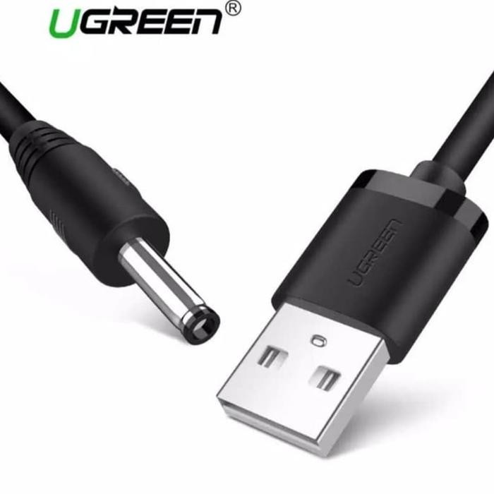 Jual Pilihan- Ugreen Kabel Power Adapter Usb To Dc 3.5Mm 5 V Panjang ...