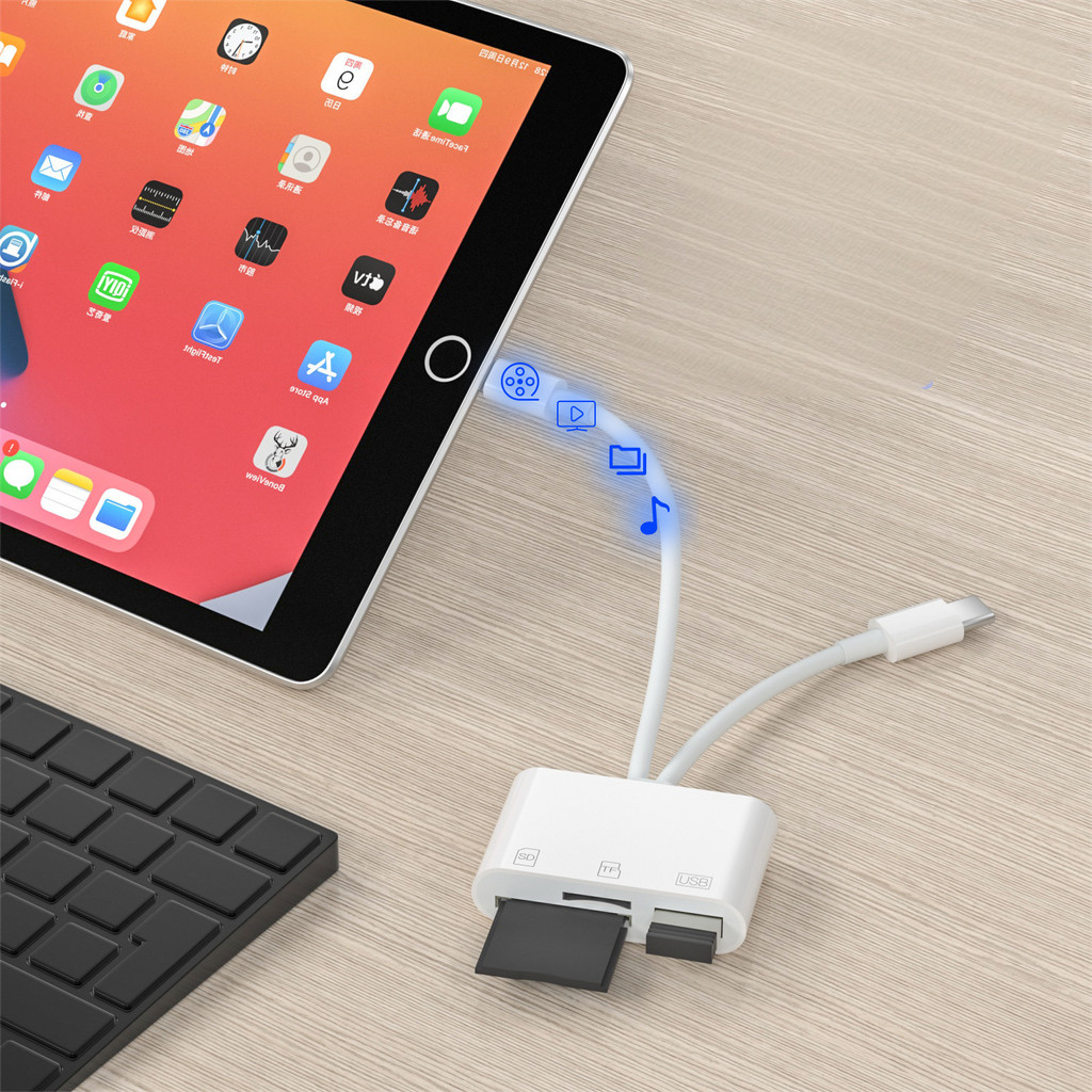 Jual Suitable for Apple, Huawei, Android, SD card, TF card reader, Type ...